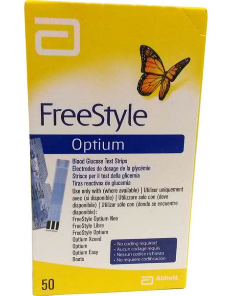 Freestyle Optium Neo Glucometer Strips 50s Lht Medical Supplies