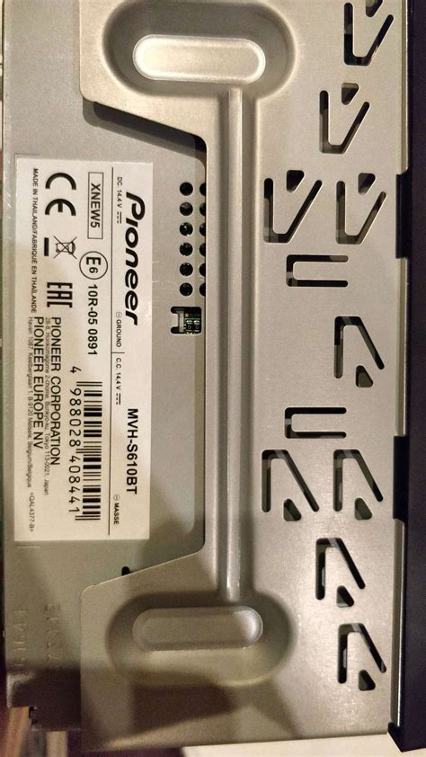 Автомагнитола Pioneer MVH-S610BT — купить в интернет-магазине ОНЛАЙН ...