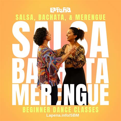 Beginners Salsa Bachata And Merengue Dance Class Series La Peña