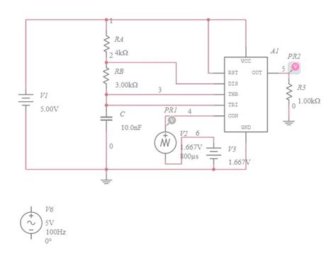 555 Pulse Position Modulation Circuit