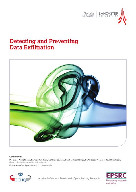 Pdf Detecting And Preventing Data Exfiltration” Executive Summary