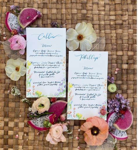 Santa Barbara Wedding Invitations K Designs