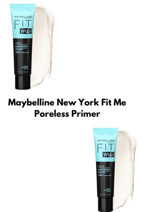 Maybelline Maybelline Fit Me Matte Poreless Mattifying Face Primer 7 48 Fit Me Matte And