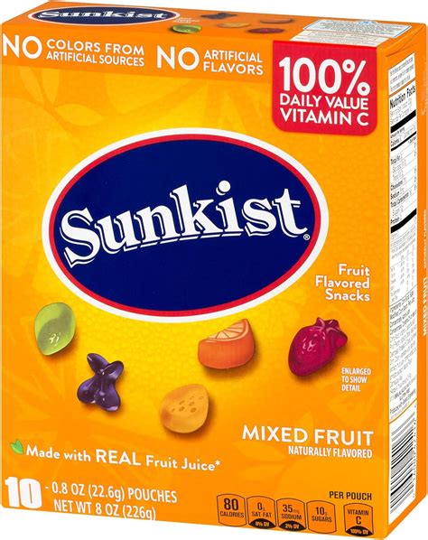Are Sunkist Fruit Snacks Gluten Free At Wendy Elkins Blog