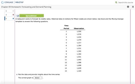 solved chapter 09 homework forecasting and demand planning