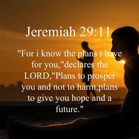 Jeremiah 2911 Bible Quote Flyer Template Postermywall