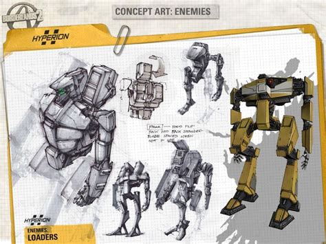 Borderlands 2 Loader Concept Borderlands Borderlands Art Hyperion