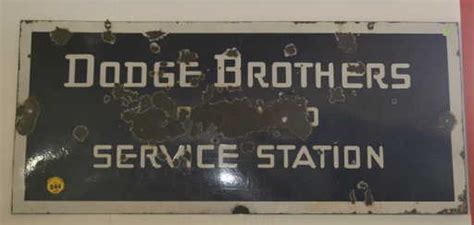 244 Dodge Brothers Service Station Sign
