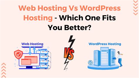 web hosting vs wordpress hosting key differences 2023 who wins