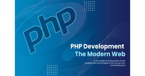 Php In Modern Web Development Adapting For The Future