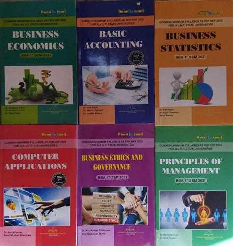Thakur Publication Bba 1st Semester Business Statistics Basic Accounting Business Economics