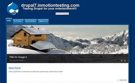how to disable the secondary menu in a drupal 7 theme inmotion hosting