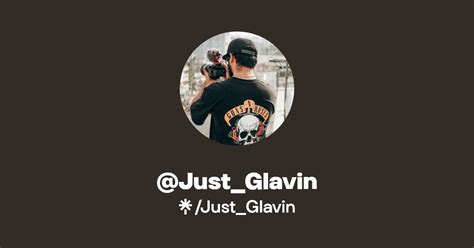 Justglavin Instagram Linktree
