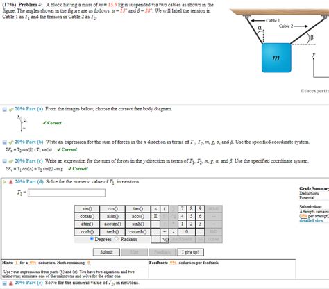 Problem A Block Having A Mass Of M Kg Chegg