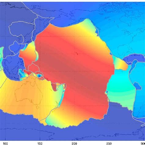 Plate Speed Relative To The Subasthenospheric Mantle In Sks Morvel