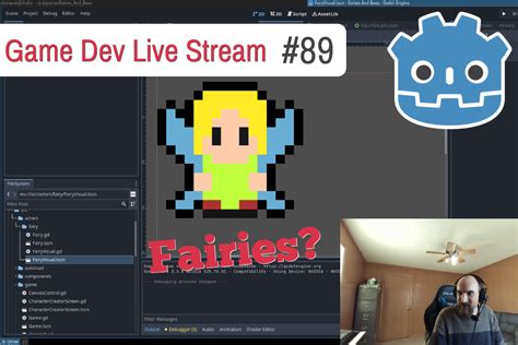 Game Dev Stream 89 Fairies And Bees In Godot 4 Snopek Games