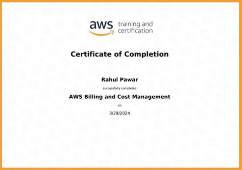 rahul pawar on linkedin aws awscertified awsbilling costmanagement