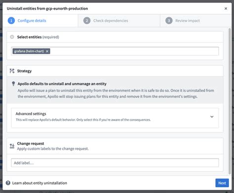 Managing Entities • Uninstalling And Unmanaging Entities • Palantir
