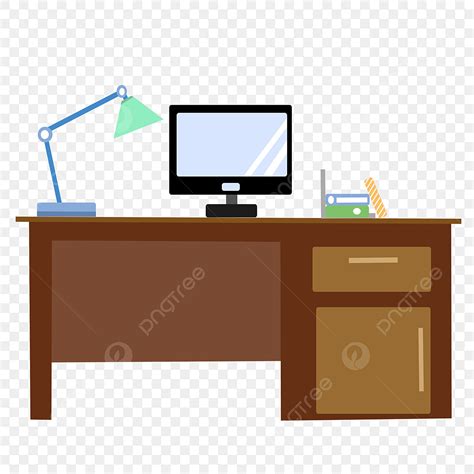 사무용품 책상 컴퓨터 일러스트 사무실 사무용품 책상 컴퓨터 사무실 Png 일러스트 및 Psd 이미지 무료 다운로드 Pngtree