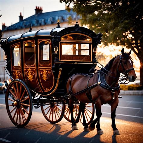 Premium Photo Carriage Old Fashioned Vintage Traditional Transport