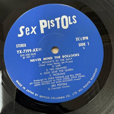 Yahoo オークション Lp Sex Pistols セックス・ピストルズ 「never M