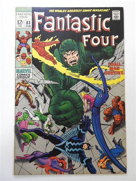 Fantastic Four 83 1969 Fnvf Condition Comic Books Silver Age