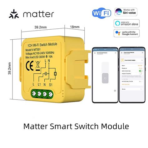 Tuya Smart Switch Matter Compatibilità Universale Per La Domotica