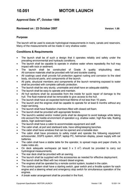 Motor Launch Pdf