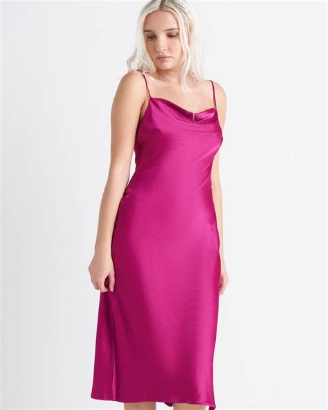 Pink Berry Slip Dress Thelma And Thistle