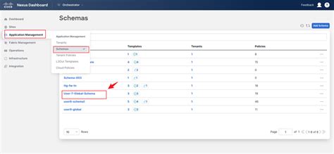 Visual Guide For Template And Schema Config In Ndo Version 4x Cisco