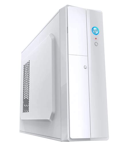 White Computer Case Slim Pc Case In Micro Atx Mini Computer Case And