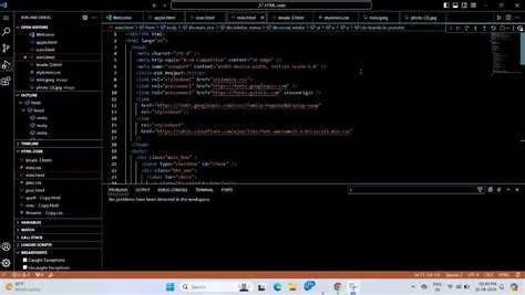 Nitin Hiwale On Linkedin My First Mini Project In Html And Css☺️ ️