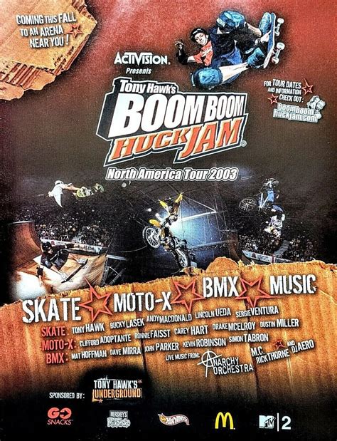 Tony Hawks Boom Boom Huck Jam 2003 Tony Hawks Games Wiki Fandom
