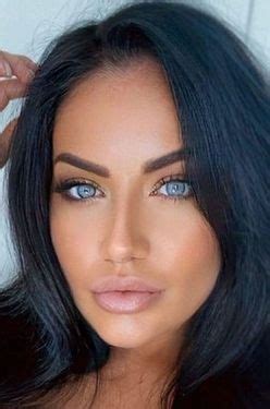 31 Yo Victoria From Moscow Russia Blue Eyes Black Hair Id