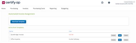 Automated Invoice Assignment Emburse Professional Help Center