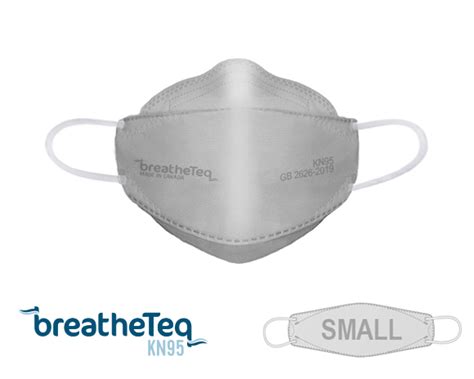 Breatheteq Kn95 Small Grey Respirator Mask Made In Canada Canada