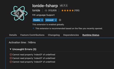 Intellisense Not Working Issue Ionide Ionide Vscode Fsharp GitHub