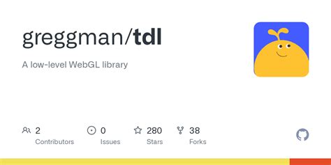 github greggman tdl a low level webgl library