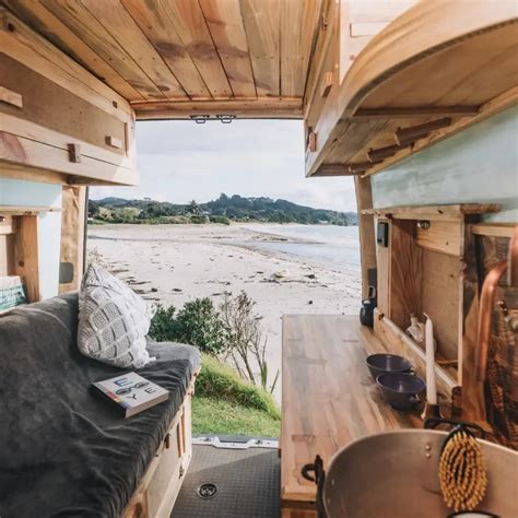 Dont Be Fooled By His Rustic Interior This Ldv Van Is Packed With Cool Features Small Home Tours