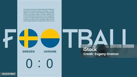 축구 매치데이 발표 국가 플래그와 두 축구 공 점수 판 복사 공간과 경기 인포 그래픽을 보여주는 Championship에 대한 스톡 벡터 아트 및 기타 이미지 Istock