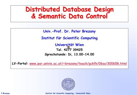 Ppt Distributed Database Design And Semantic Data Control Powerpoint Presentation Id612003