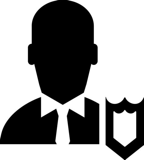 Security Man Icon Vector Art Icons And Graphics For Free Download