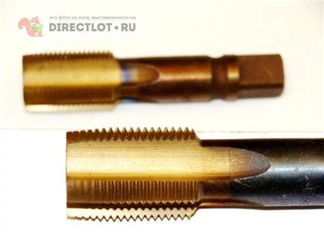 Метчик М12х1,0 мм р6м5 машинно-ручной однопроходной для сквозного ...