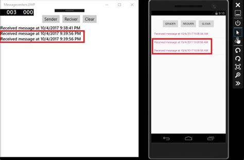 Xamarin Forms Create Message Center App