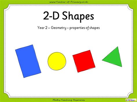 2 D Shapes Year 2 Teaching Resources