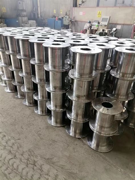 High Speed Customized Flat And Flange Steel Spool Reel Bobbin For Wire