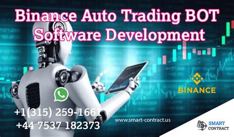 binance auto trading bot software development smart contract developers