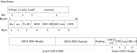Data Format Of Sscs Pdu Download Scientific Diagram