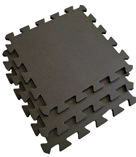 Warm Floor Interlocking Floor Tiles With Straight Edging Strips Black Workshops Cabins