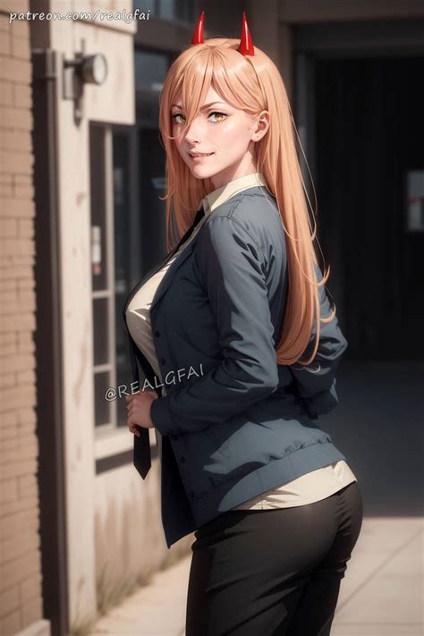 Power Chainsaw Man 2v By Realgfai On Deviantart